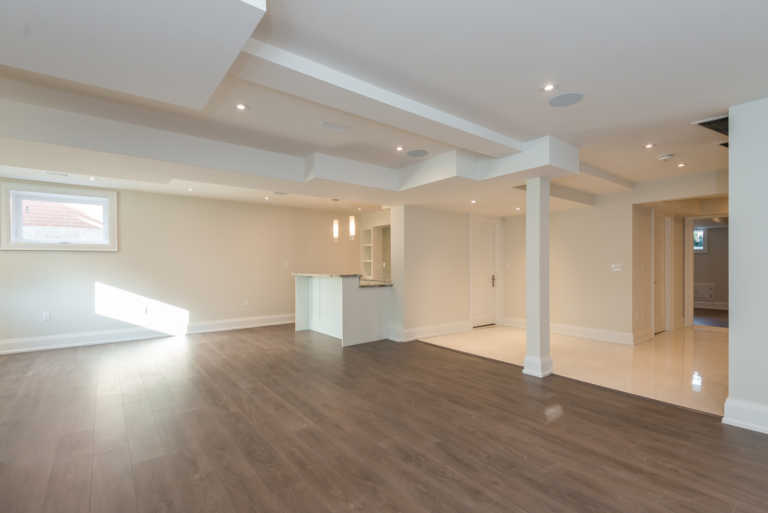 How to Add Height to Your Basement - Black Pearl