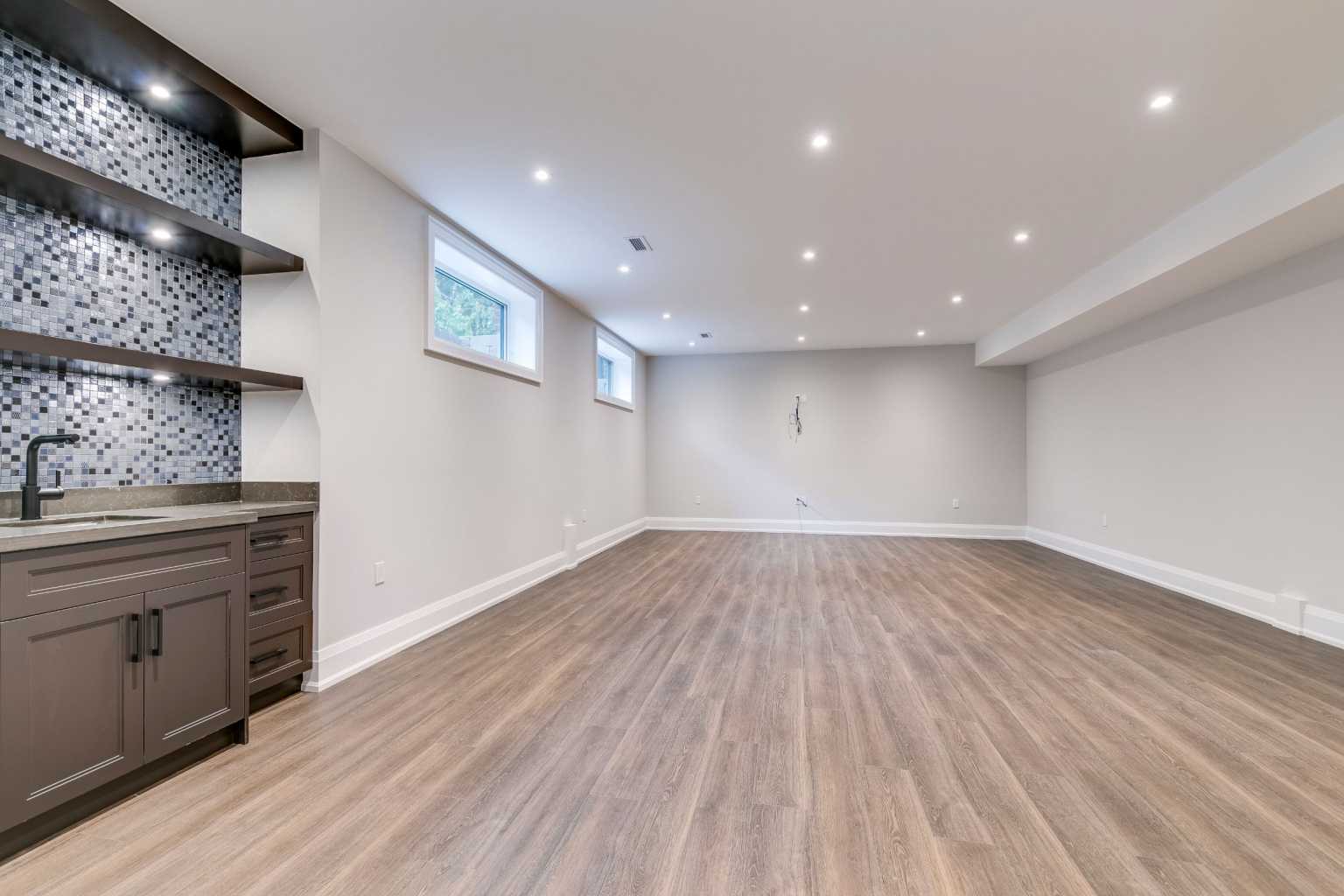 How to Add Height to Your Basement - Black Pearl