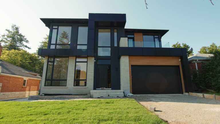Custom Home Project on Park Home - Toronto - Black Pearl